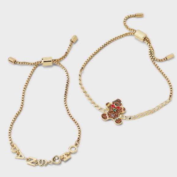BaubleBar | Jewelry | Nwt Baublebar Tough Cookie Gingerbread Bracelet ...